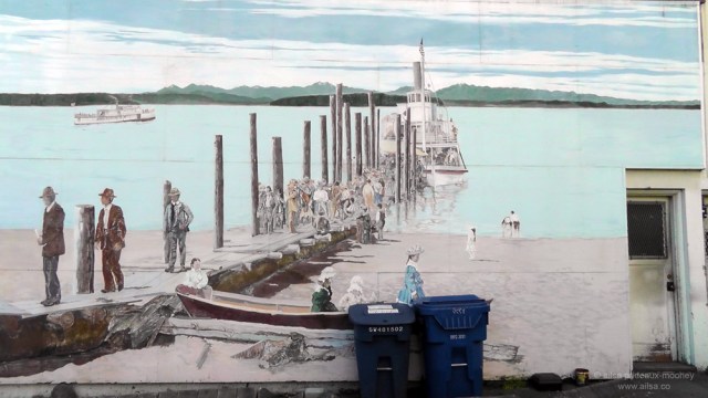 West Seattle Murals | Where's my backpack?